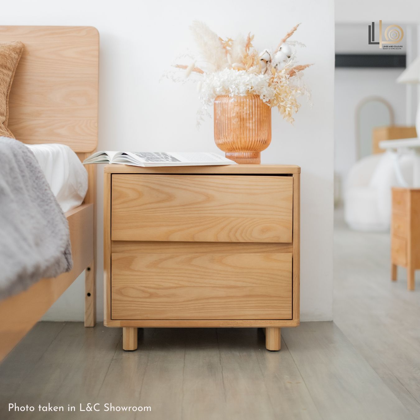 Polly Night Stand – Lines and Colours Home Decor